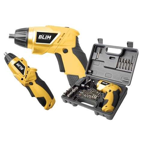 Blim Atornillador Doble Posicion Bateria 4V - Velocidad 210 Rpm ...