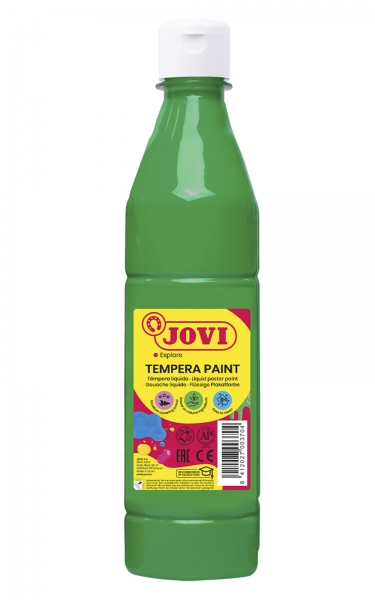 Jovi Tempera Paint Tempera Liquida 500ml - Base Agua - Lista para Usar ...